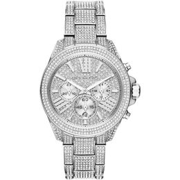 Michael Kors MK6317 Wren 42 mm Edelstahl Chronograph Damenarmbanduhr