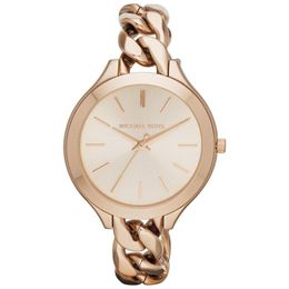 Michael Kors MK3223 Slim Start-und Landebahn Twist Rose Dial Damenuhr