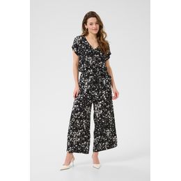 Kaffe Overall KAbeathe Loose fit black white