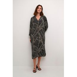 Kaffe Kleid Loose fit black white