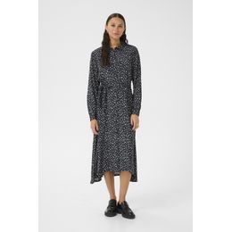 Kaffe Kleid Relaxed fit Blue Graphic Dots blue multi