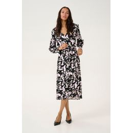 Kaffe Kleid Regular fit black multi