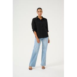 Kaffe Langarm - Hemd Regular fit Black