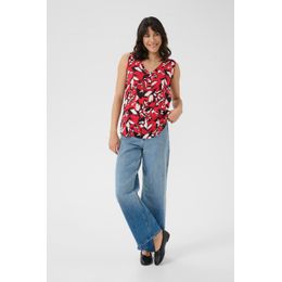 Kaffe &Auml;rmellose Bluse KAamber Regular fit multicolour