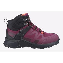 COTSWOLD Horton Maschen Damen Burgund Wanderstiefel