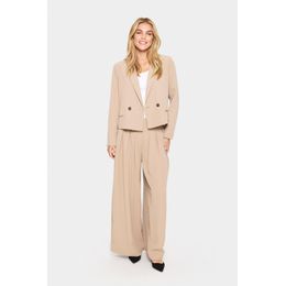 Saint Tropez Casual Hose Lockere Passform Crockery beige
