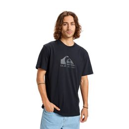 T-Shirt Quiksilver "Ev Comp Logo", Herren, Gr. L, schwarz, Obermaterial:100% Baumwolle, Shirts T-Shirt