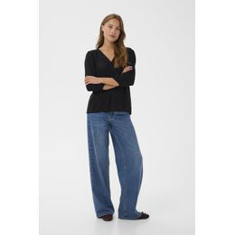 Kaffe Langarm-Bluse KAfia Langarm-Bluse Regular fit black