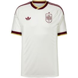 Adidas WM 2026 Spanien Ausw&auml;rts Teamtrikot Herren - Gr&ouml;&szlig;e XXL - beige