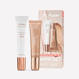 M. Asam MAGIC CARE Glow Mini Set: Make-up Mousse Porcelain Teint & Glow Up Cream Ros&eacute;