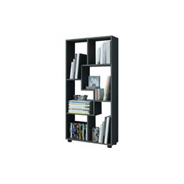 M&ouml;bel Kraft Standregal schwarz Ma&szlig;e (cm): B: 60 H: 119 T: 20.0 &raquo; M&ouml;bel Kraft