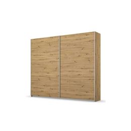 M&ouml;bel Kraft Schwebet&uuml;renschrank Acton holzfarben Ma&szlig;e (cm): B: 218 H: 59 &raquo; M&ouml;bel Kraft