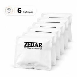 Zedar Zedar K1200 Geruchsvernichter - 6 St&uuml;ck - F&uuml;r K1200 Selbstreinigende Katzentoilette, Geruchskontrolle