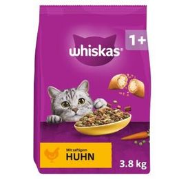 whiskas &reg; Multipack Portionsbeutel 1+ Klassische Auswahl 4 Variet&auml;ten Rind, Huhn, Lamm, Gefl&uuml;gel in Sauce 80 x 85g
