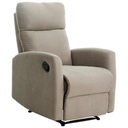 Mid.you Fernsehsessel, Grau, Metall, Kunststoff, 66x98x66 cm, Relaxfunktion, Wohnzimmer, Sessel, Fernsehsessel