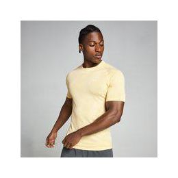 Myprotein MP Herren Tempo Pillar Graphic Seamless T-Shirt &ndash; Butter - XS