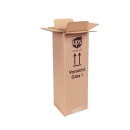 20 x Flaschenversandkarton 1er mit PTZ-Zulassung DHL und UPS