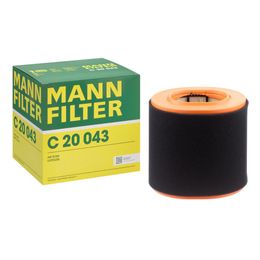 MANN-FILTER Luftfilter c20043 Filtereinsatz 183mm f&uuml;r Fiat