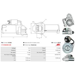 AS-PL Starter s1182s