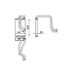 Mahle W&auml;rmetauscher, Innenraumheizung ah271000s f&uuml;r Peugeot MITSUBISHI