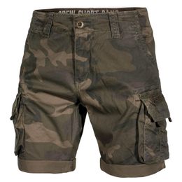 Alpha Industries Crew Shorts dark oliv camo, Gr&ouml;&szlig;e 29