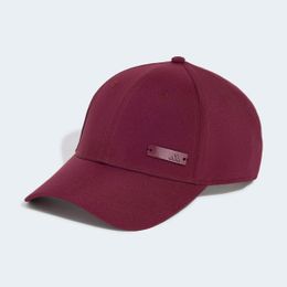 Baseball Cap adidas Performance "BB CAP LT MET", Damen, rot (maroon), Obermaterial: 100% Polyester, Caps