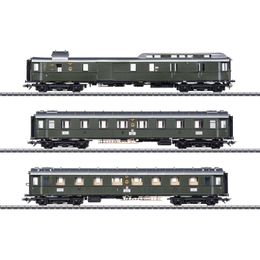 M&auml;rklin Personenwagen M&Auml;RKLIN "Schnellzugwagen-Set FD 226 zur Baureihe 01 - 42490", gr&uuml;n, Modelleisenbahn-Fahrzeuge, Kinder, Kunststoff, Metall, mit Licht