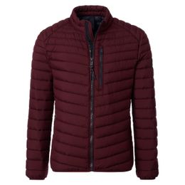 Steppjacke Casamoda "Casamoda Steppjacke uni", Herren, Gr. L, rot, 100% Polyester, Jacken Steppjacke