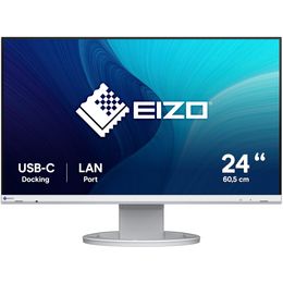 EIZO LED-Monitor "FlexScan EV2490", Energieeffizienz: C (A-G), wei&szlig;, B:53,78cm H:34,4cm T:5,4cm, Monitore