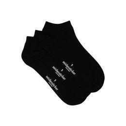 Socken Seidensticker "Schwarze Rose", Herren, Gr. 39-42, schwarz, 78% Baumwolle, 20% Polyamid, 2% Elasthan, unifarben, Socken Socken