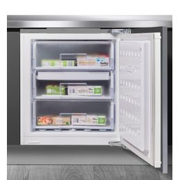 Beko Einbaugefrierschrank "BU1204N 7275240514", Energieeffizienz: E (A-G), silber (wei&szlig;), B:59,5cm H:81,8cm T:54,5cm, Gefrierschr&auml;nke