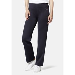Jazzpants STOOKER WOMEN "Poly-Stretch Jazzpants", Damen, Gr. 48/50, blau (navy), Sweatware, 95% Polyester, 5% Elasthan, gerade lang, Hosen, Jazzpants Regular Fit Sport Funktionsmaterial f&uuml;r Damen