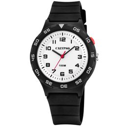Quarzuhr Calypso Watches "Sweet Time", schwarz, Armbanduhren, Kinder, Quarzuhr, Armbanduhr, Kinderuhr, bis 10 bar wasserdicht, ideal als Geschenk