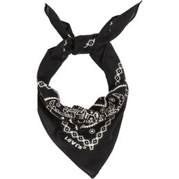 Levi's Bandana LEVI'S "UNISEX", Damen, schwarz, Web, Baumwolle, gemustert, Modet&uuml;cher, Paisley-Nickituch