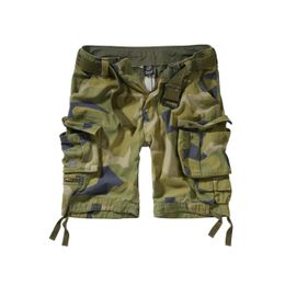 Cargoshorts Brandit "Brandit Herren Savage Vintage Cargo Shorts", Herren, Gr. 4XL, US-Gr&ouml;&szlig;en, woodcamo, 100% Baumwolle, unifarben, loose fit, Hosen