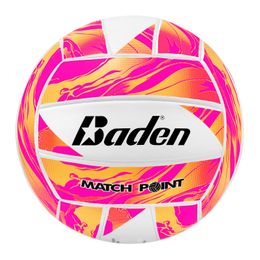 Volleyball Kempa "Volleyball Match Point Beach" Gr. 5, wei&szlig; (wei&szlig;, orange, pink), B&auml;lle, Herren, 5