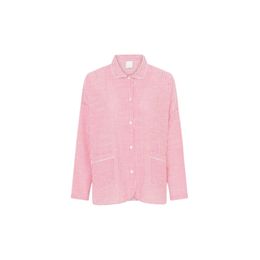 Blusentop CCDK COPENHAGEN "CCDK Copenhagen Shirt Amanda", Damen, Gr. M, bittersweet stripe., Obermaterial: 100% Baumwolle, Blusen Blusentop