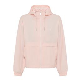 Windbreaker Calvin Klein Jeans, Damen, Gr. L, mangano calcite, Web, Obermaterial: 100% Nylon, regular fit normal, Rundhals, eingesetzt elastischer Bund, Jacken Windbreaker, Regular fit mit Kapuze