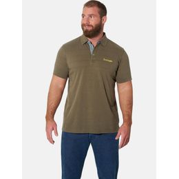 Poloshirt Jan Vanderstorm "Poloshirt SEEVE", Herren, Gr. L, gr&uuml;n (oliv), Obermaterial: 100% Baumwolle CO., Shirts