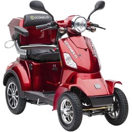 Elektromobil ECONELO "Seniorenmobil P4000, Lithium-Akku, 25 km/h, 1000 Watt", rot, ElektromobileB:70cm H:100cm L:146cm, B:70cm H:100cm L:146cm, Topseller
