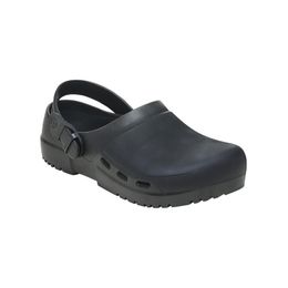 Clog "Birkenstock Professional Berufsschuhe 1025978 Birkenstock Birki-Air", Damen, Gr. 38, schwarz, Obermaterial: 100% Polyurethan PU., BIRKENSTOCK PROFESSIONAL, Schuhe Clog