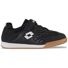 Sneaker Lotto, M&auml;dchen, Gr. 34, schwarz, wei&szlig;, Synthetik, Textil, gepflegt, Schuhe Sneaker, - in kinderfu&szlig;gerechter Passform