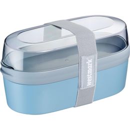 Lunchbox Westmark "&raquo;Mini&laquo;", blau, B:21cm H:11,5cm L:10cm, Kunststoff, Polyprophylen (PP), Lebensmittelaufbewahrungsbeh&auml;lter, Lunchbox, Made in Germany, 5 Jahre Garantie