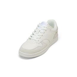 Marc O'Polo Sneaker MARC O'POLO "aus hochwertigem Rindleder", Herren, Gr. 40, wei&szlig;, Obermaterial: 100% Leder, unifarben, Schuhe Sneaker