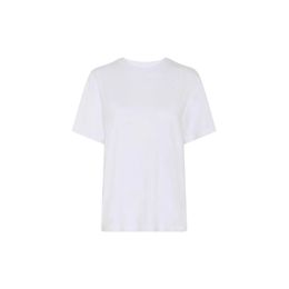 Kurzarmhemd "Girlfriend Collective T-shirt Reset", Damen, Gr. 3XL, Normalgr&ouml;&szlig;en, hellwei&szlig;, Obermaterial: 91% Polyester, 9% Elasthan, Girlfriend Collective, Hemden