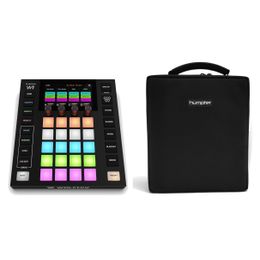 Nicolaudie Wolfmix W1 MK3 + HUMPTER Wolfmix-Tasche, Schwarz
