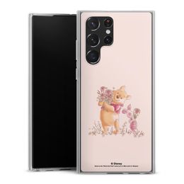 DeinDesign Galaxy S22 Ultra Handy Silikon H&uuml;lle Case transparent Handyh&uuml;lle Official Licensed Product Winnie The Pooh Piglet Disney Silikon Case