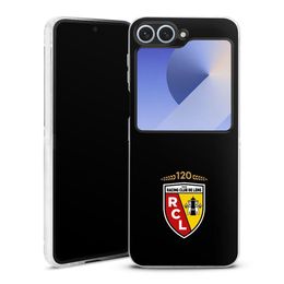 DeinDesign Galaxy Z Flip 7 FE Handy Hard Case Schutzh&uuml;lle transparent Smartphone Handy H&uuml;lle Rc Lens Official Licensed Product Logo Hard Case