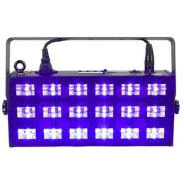 LIGHT4ME LED UV 18x3W Fluter und Stroboskop DMX