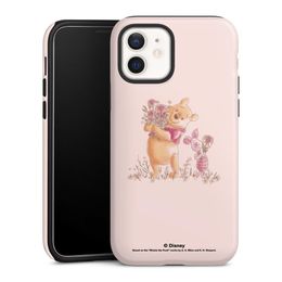 DeinDesign iPhone 12 mini Handy Panzer Handyh&uuml;lle robuste Outdoor H&uuml;lle Schutzh&uuml;lle gl&auml;nzend Winnie The Pooh Piglet Disney Official Licensed Product Tough Case